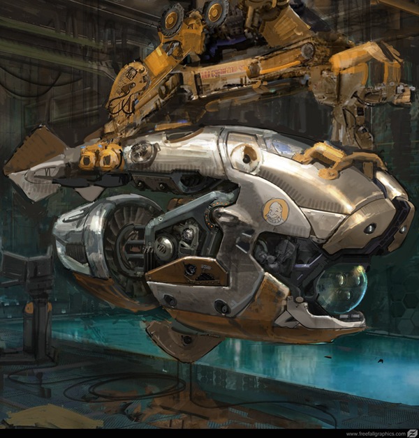 Mini Sub por MikeHill - La Cueva del Lobo